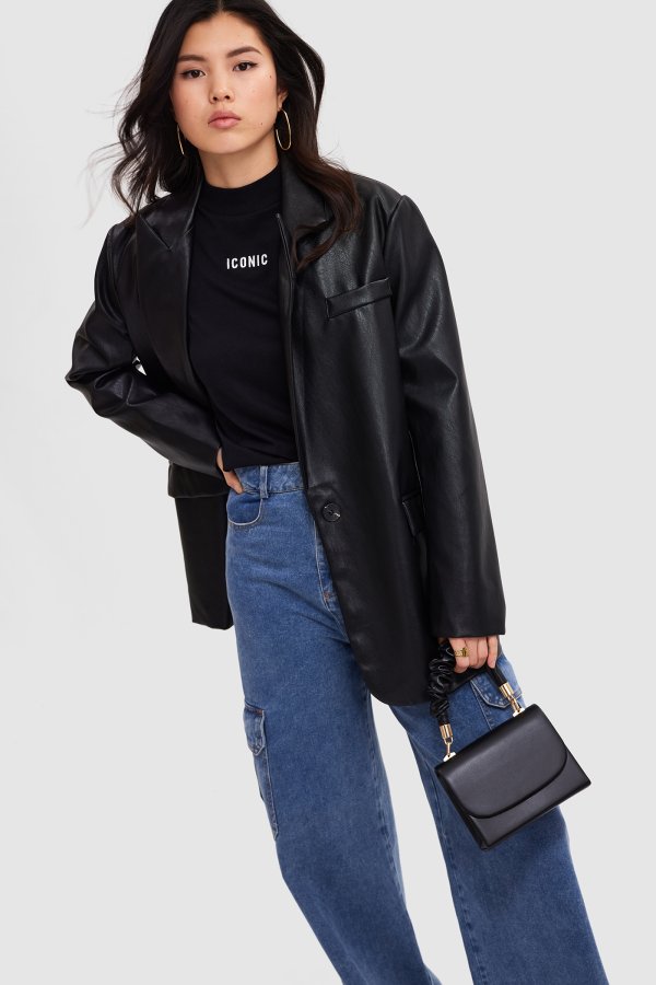 Zwart T-shirt | Loavies