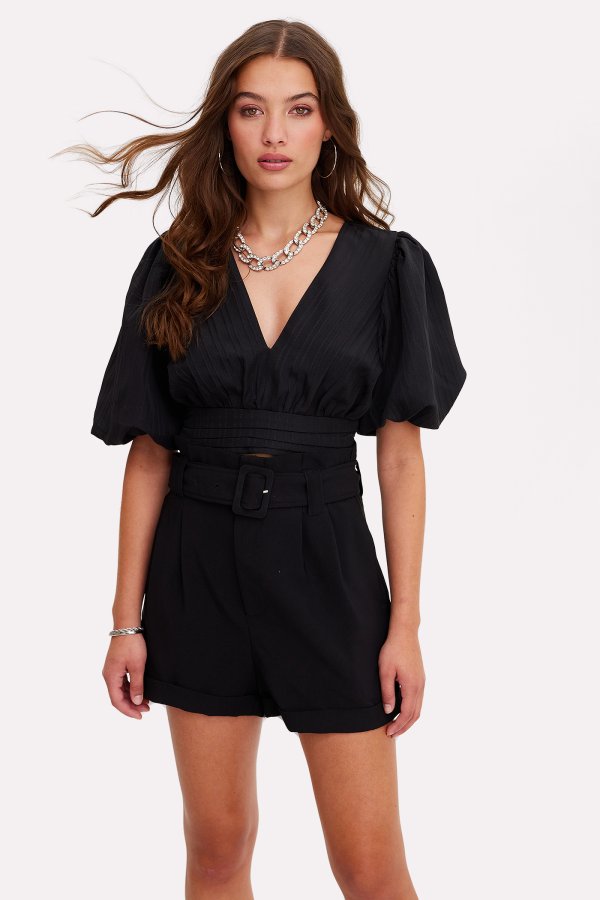 Zwart short | Loavies