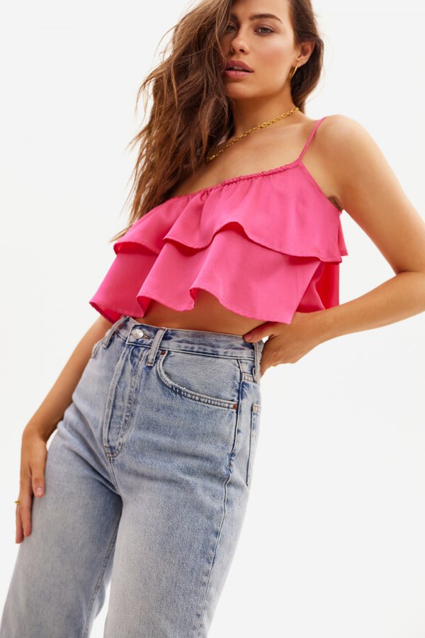 Fuchsia top | Loavies