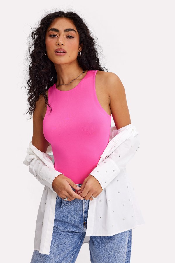Roze bodysuit | Loavies