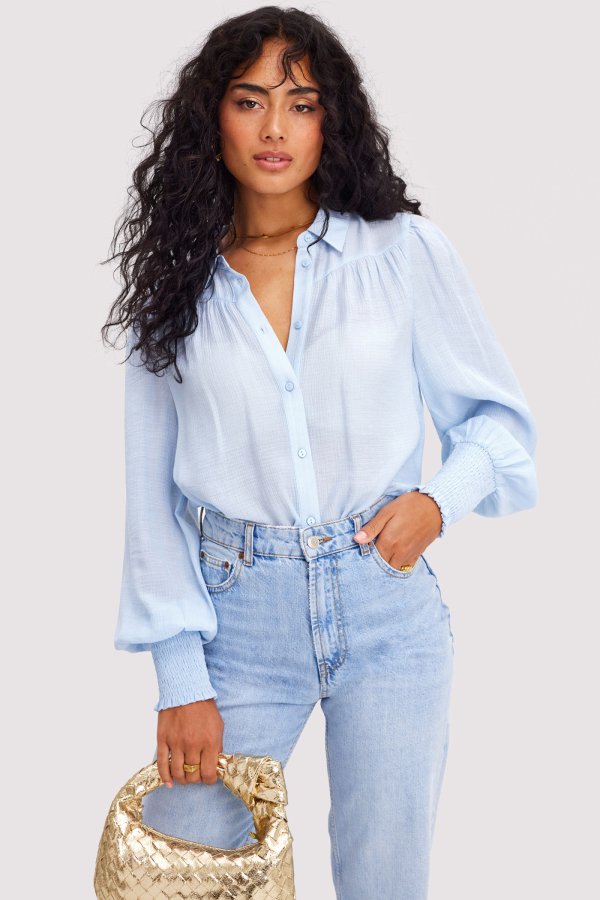 Blue blouse | Loavies