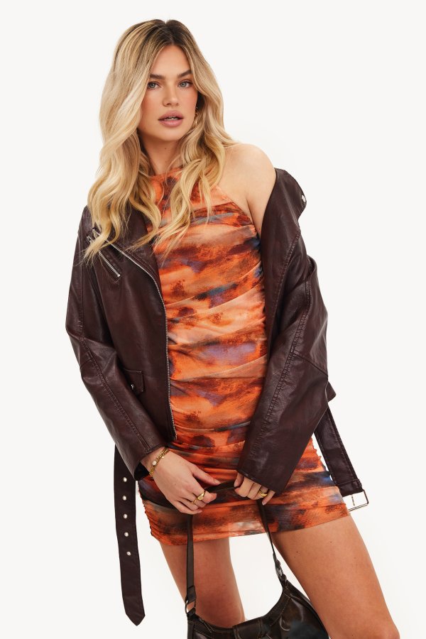 Midi mesh dress | Loavies