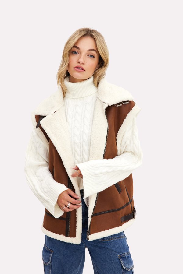 Chaleco marrón | Loavies