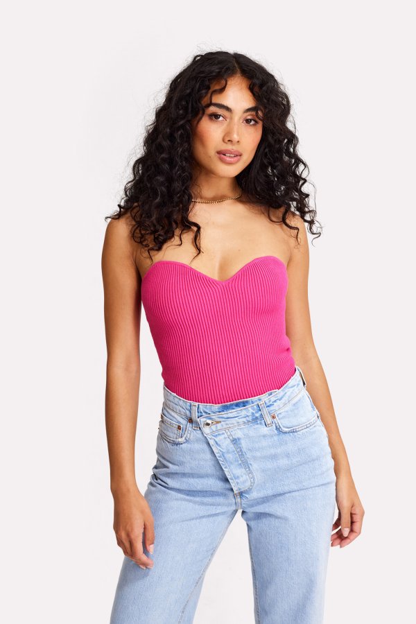 Fuchsia top | Loavies