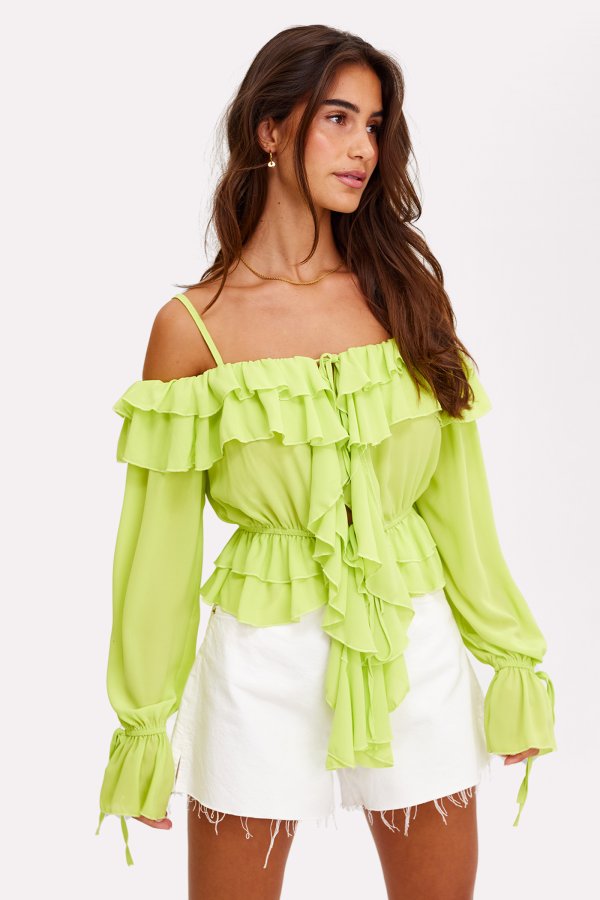 Lime green top | Loavies