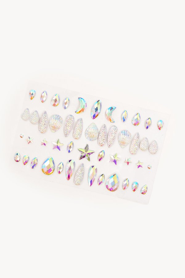 Multicoloured face stickers | Loavies