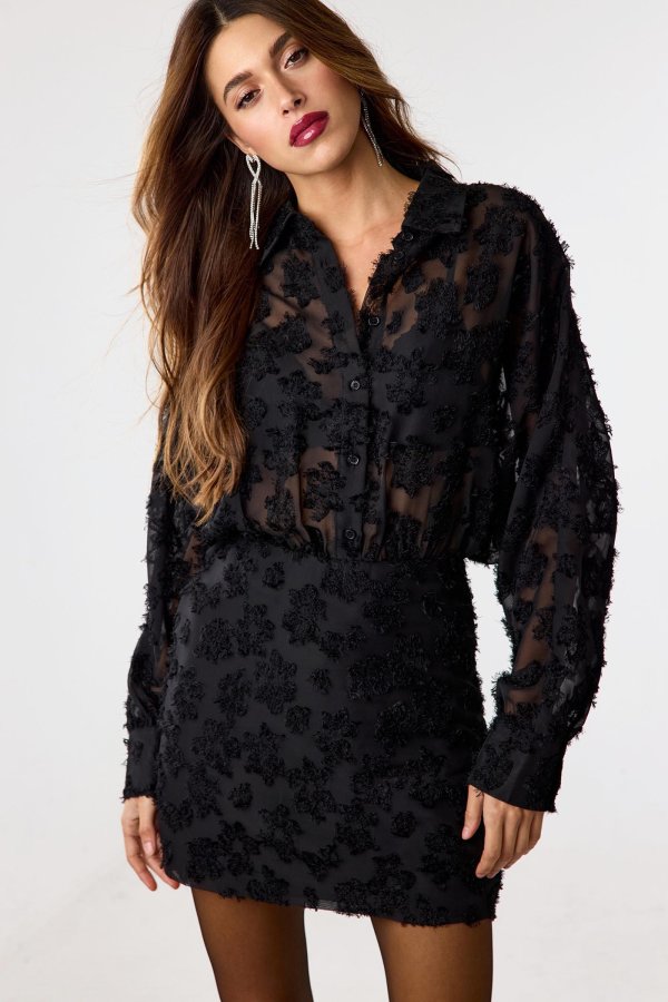 Zwarte jurk | Loavies