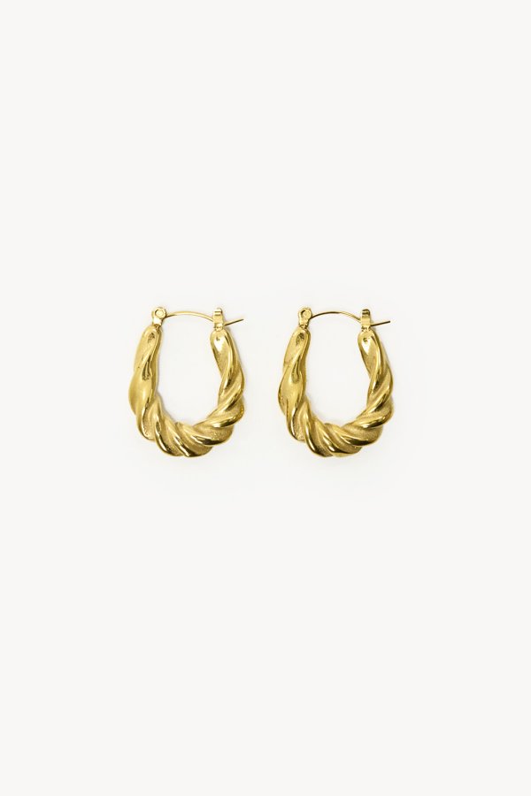 Gold earrings | Loavies