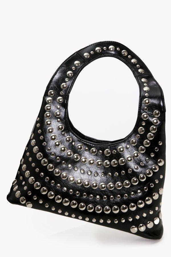 Black bag with silver studs | Loavies