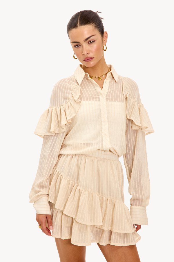 Offwhite blouse | Loavies