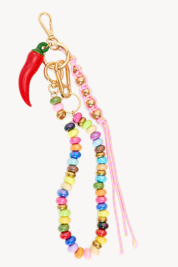 Key ring with beads | Loavies