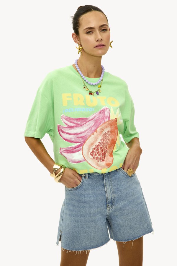 Groen it-shirt | Loavies